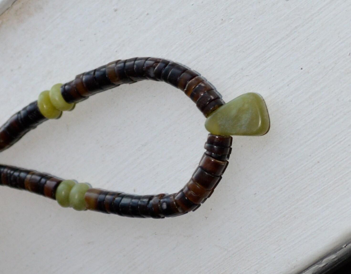 Childs Jade Necklace, Girls Shell Necklace, Kids Jade Necklace ...