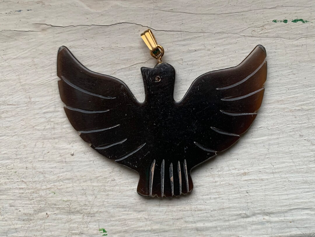 Native American Eagle Made From M Animal Horn, Native American Eagle ...
