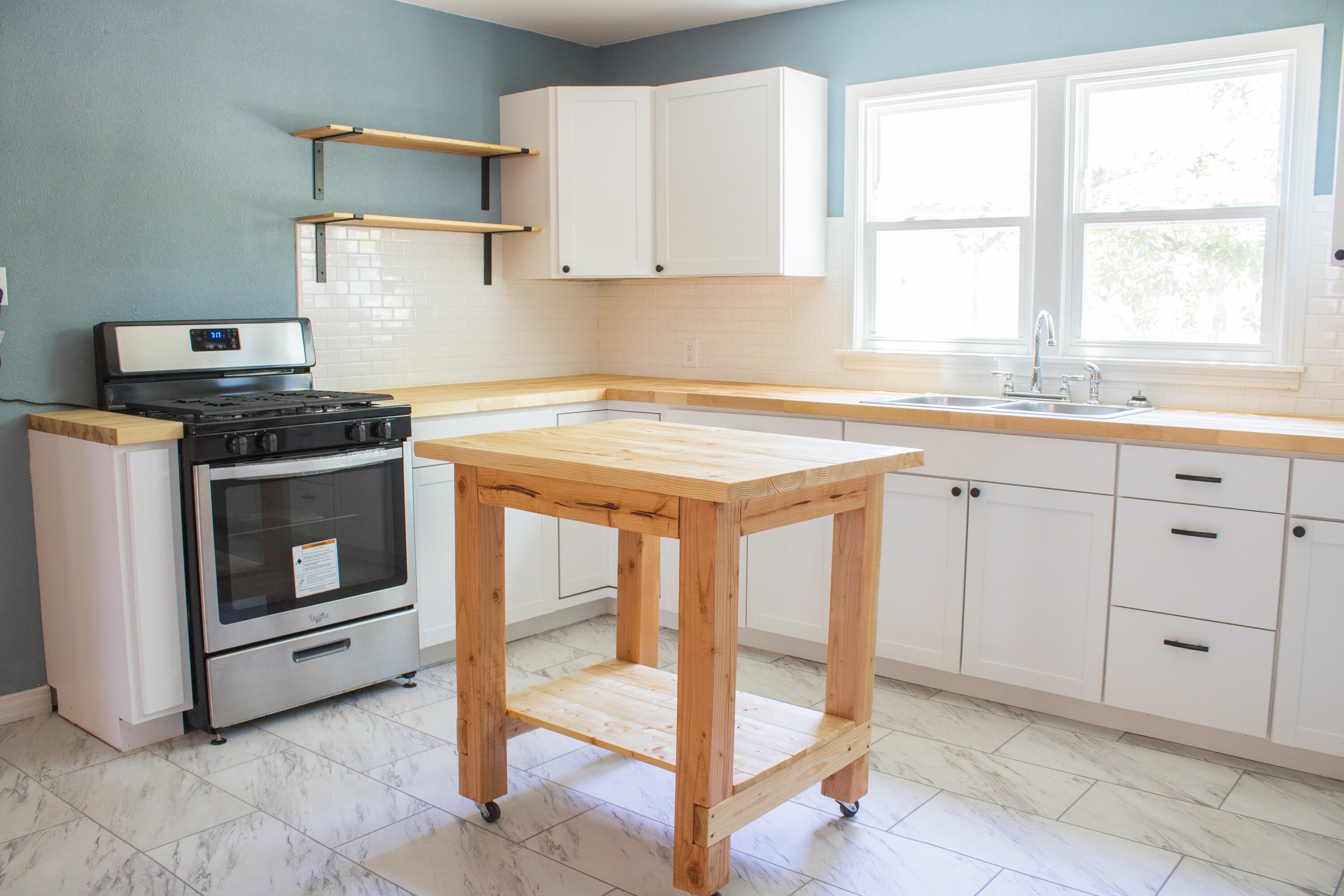 Kitchen Island Woodworking Plans - Etsy