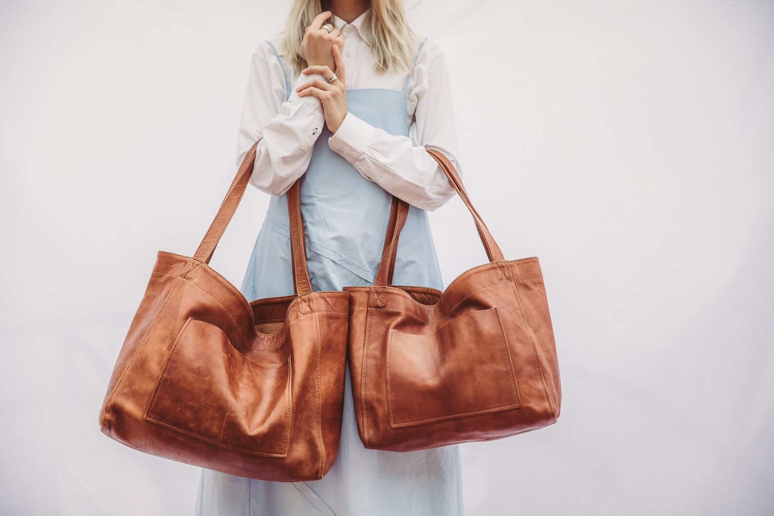 Red Tote Bag Leather Handbag Oversize Leather Tote Book - Etsy UK