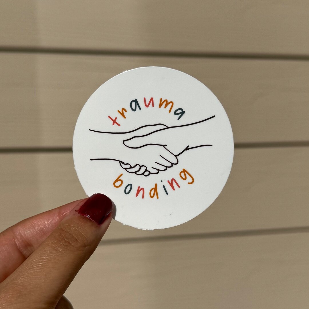 Trauma Bonding Sticker: Funny Medical Decal - Etsy