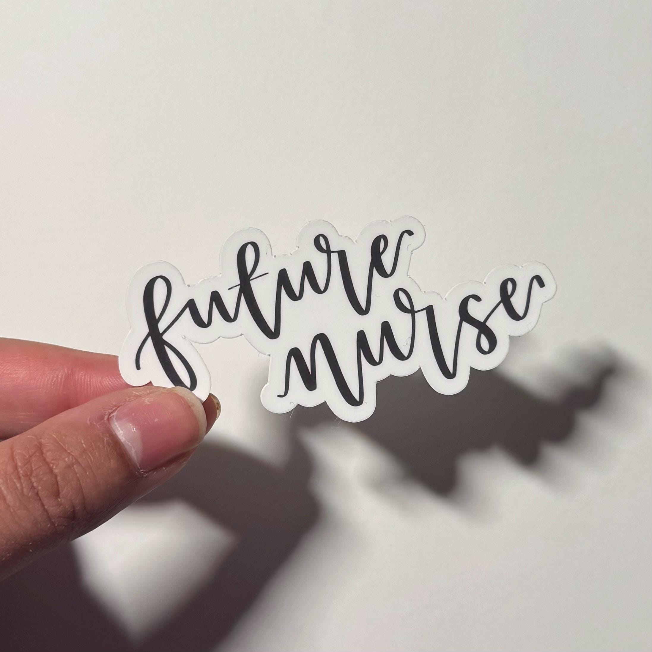 Future Nurse Sticker Pack - Motivational Decals for Nursing Students ...