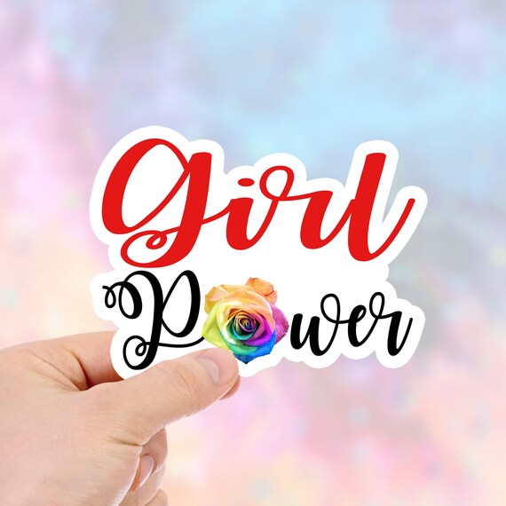 Girl Power Sticker Power Stickers Women's Rights | Etsy
