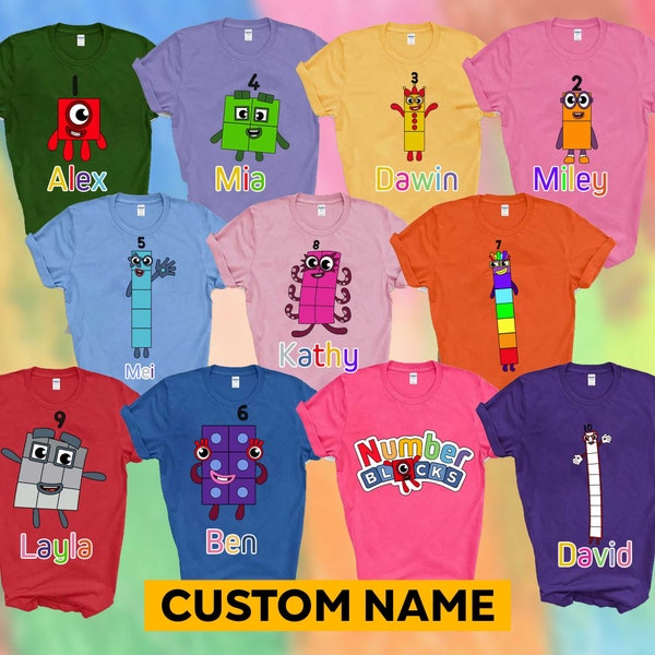 Numberblocks Cosplay - Etsy