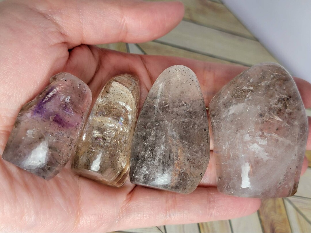 Mini Garden Quartz Freeforms Half Polished You Pick - Etsy