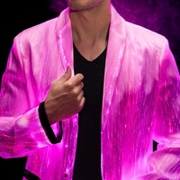 Custom Light up Jackets – Handmade EL Wire Glow Clothing | LED Festival ...