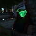 Light up Rave Mask for Women / Dust Mask / Fiber Optic Mask / Cool Mask ...