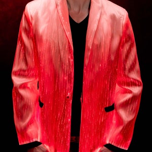 Party Festival Outfit Rave Gear Burning Man Unique Light up LED Jacket ...