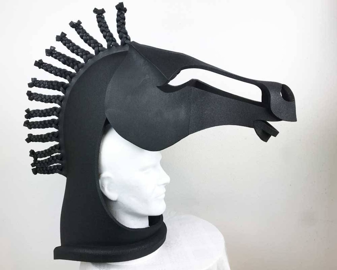 Horse Knight Chess Costume Headdress, READY to SHIP Chess Piece Theme ...