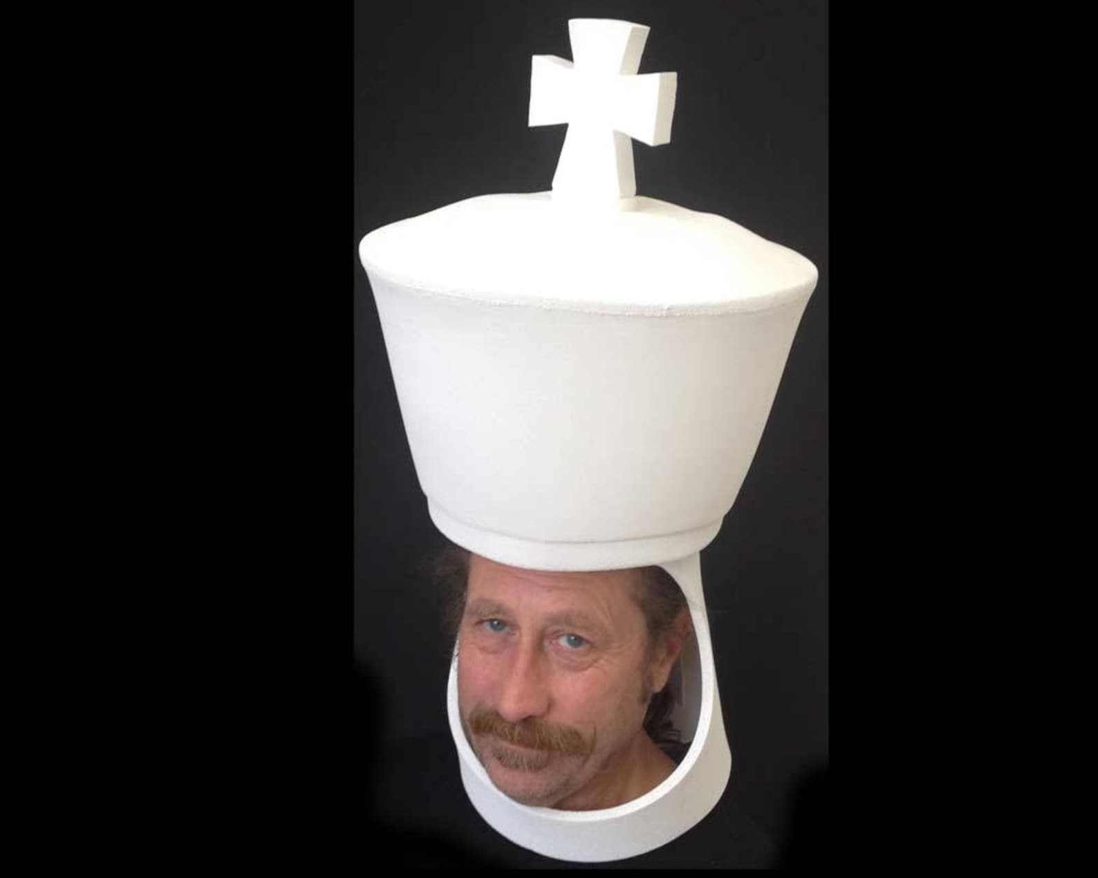 King Chess Piece Costume Hat, Adult Party Theme Headpiece - Etsy