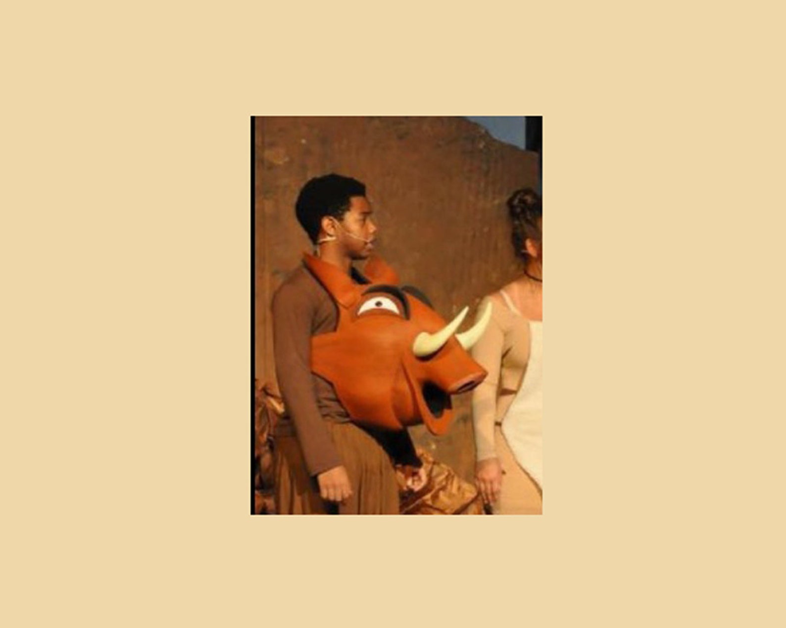 Pumba Pumbaa Lion King Costume Mask Head Kids Adult Sizes - Etsy Australia