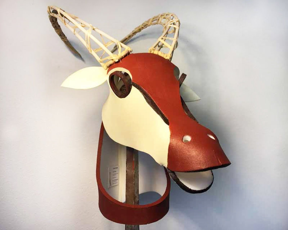 Gazelle Antelope Mask African Animal Masquerade Mask Adult - Etsy