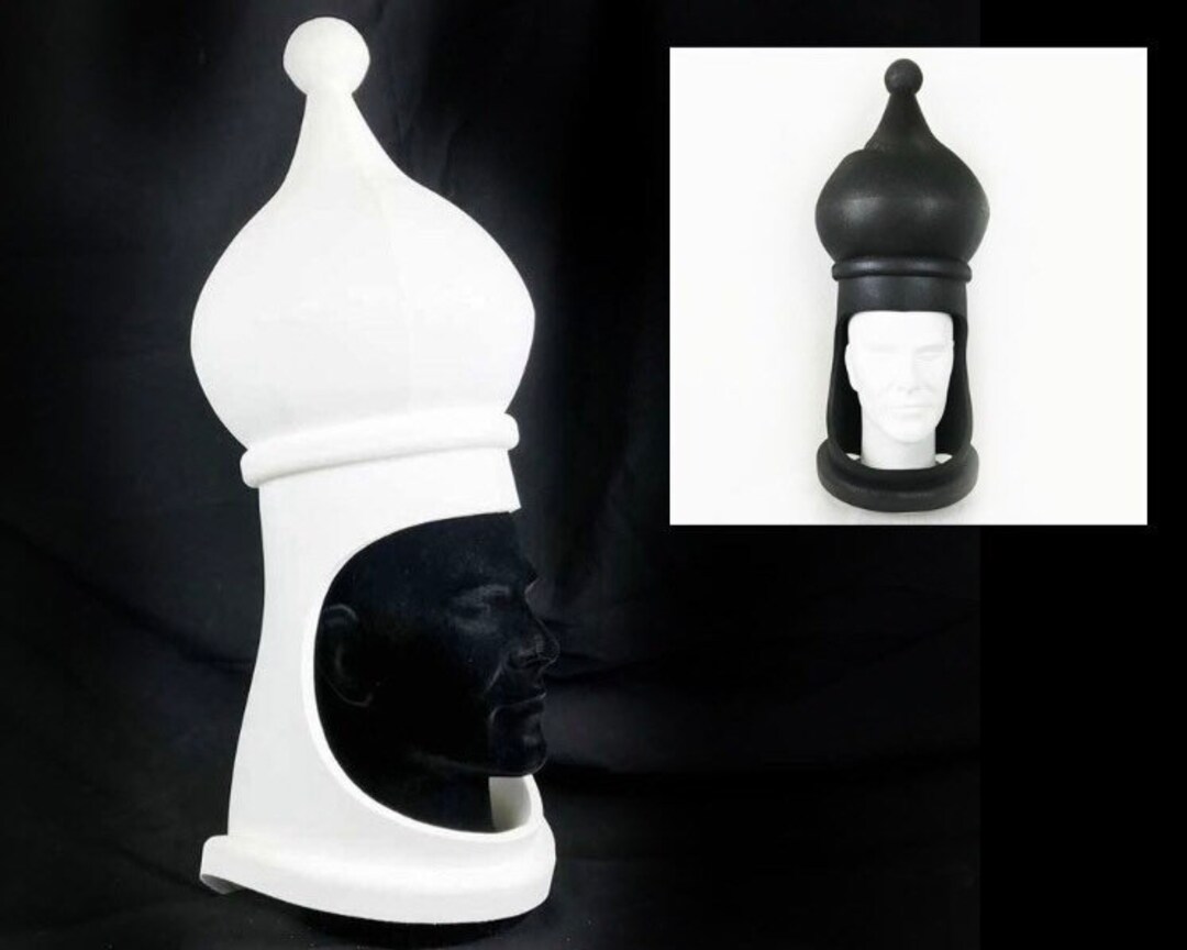 Bishop Headdress Hat, Chess Piece Theme Party Chessmen Costume Mask ...