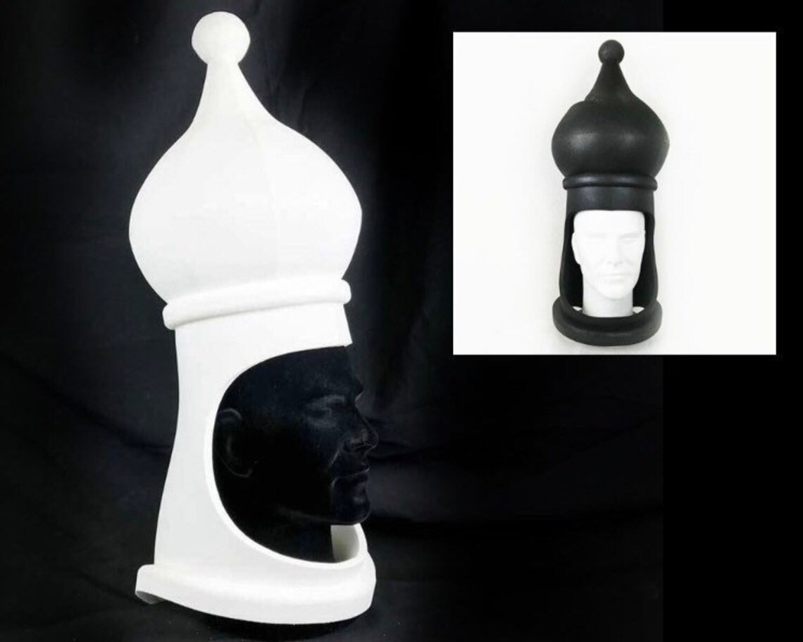 Bishop Headdress Hat, Chess Piece Theme Party Chessmen Costume Mask ...