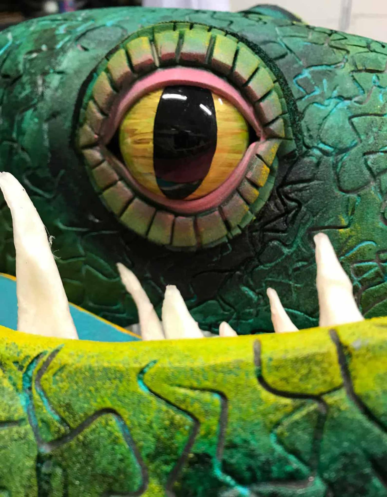 XL Crocodile Mask /moving Jaw/ Peter Pan Adult Costume Head Realistic ...