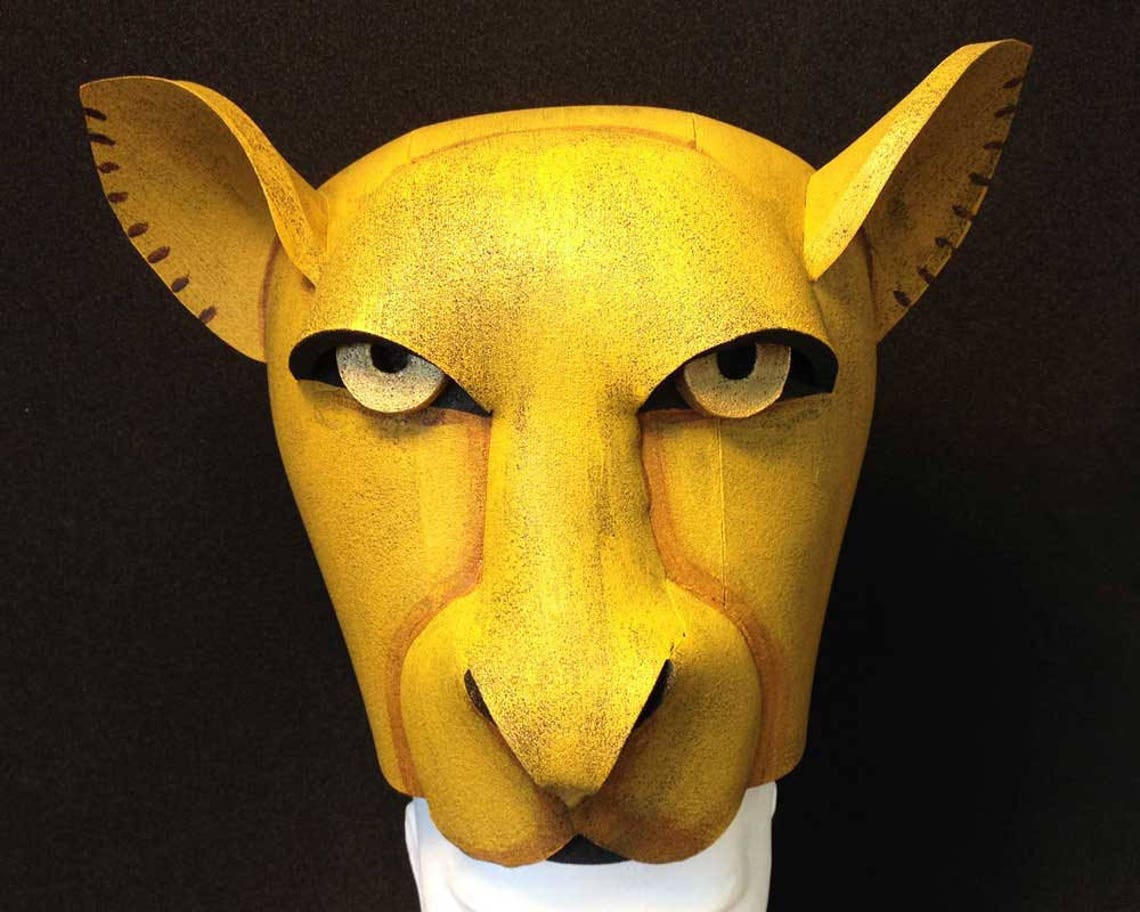 Lion King Mask Headdress Hat Sarabi Nala Sarafina Child | Etsy
