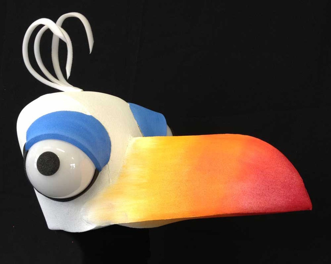 Zazu Lion King Costume Mask Hat Headdress IN STOCK Child & - Etsy