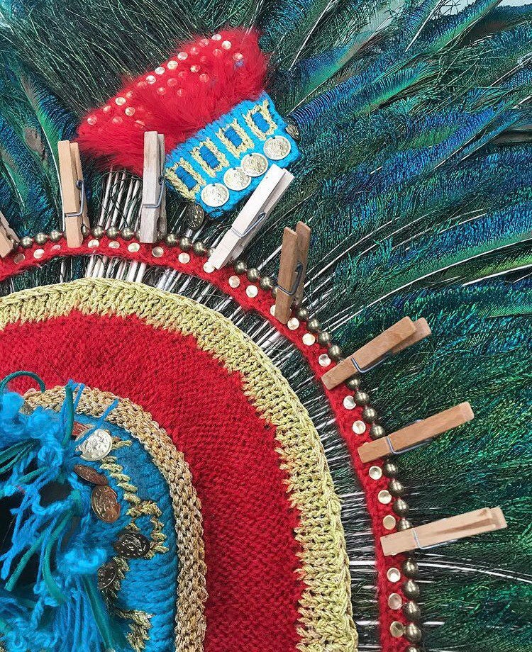 Mayan Feather Headdress