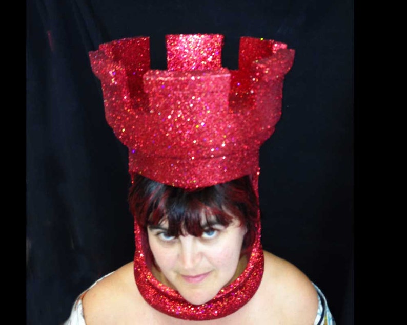 Rook, Castle Adult Size Chess Headpiece Hat, Chess Piece Theme Party ...