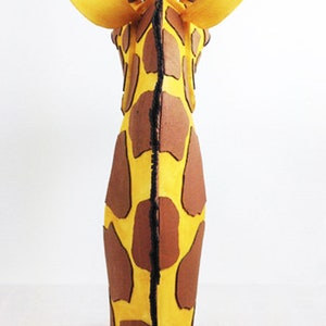 Giraffe Costume Mask: Adult Headdress, African Animal Handmade - Etsy