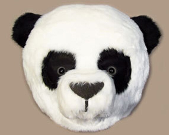 Panda Head Mask