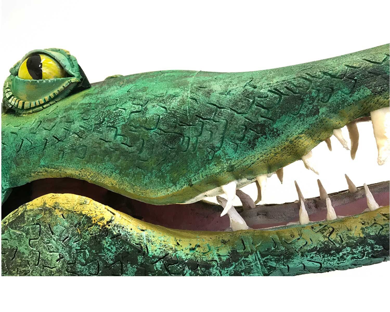 XL Crocodile Mask /moving Jaw/ Peter Pan Adult Costume Head Realistic ...
