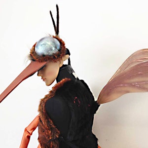 Mosquito Insect Halloween Costume for Adult Men Women. Luxury Party ...