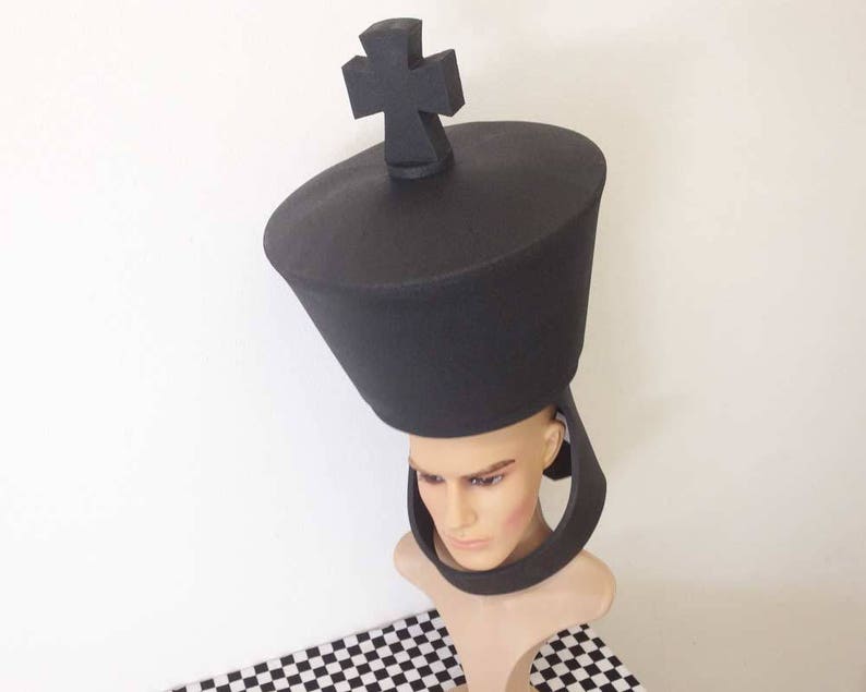King Chess Piece Costume Hat, Adult Party Theme Headpiece - Etsy