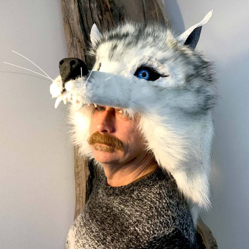 Wolf Headdress - Etsy