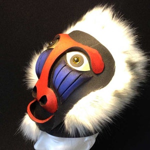Rafiki Costume Mask, Monkey Hat, Lion King Headdress, Headdress for ...