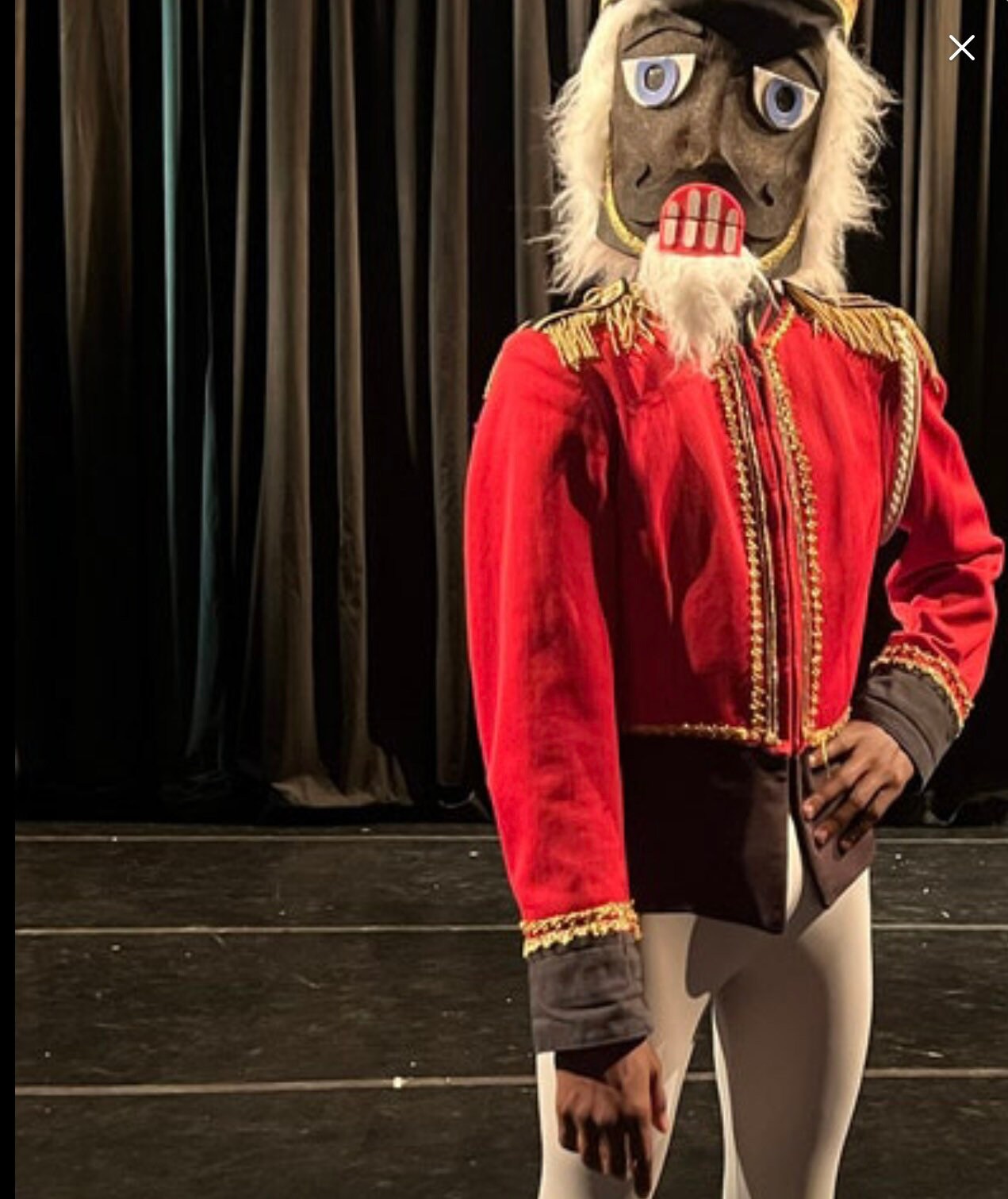 Nutcracker Costume Mask Head for Ballet IN STOCK Adult - Etsy