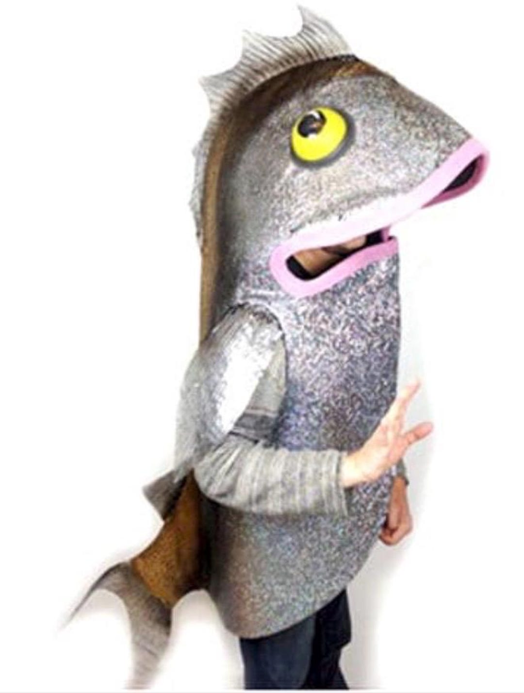 Fish Costume Pattern A4 Template for Adults :DIY EVA Foam and Fabric ...