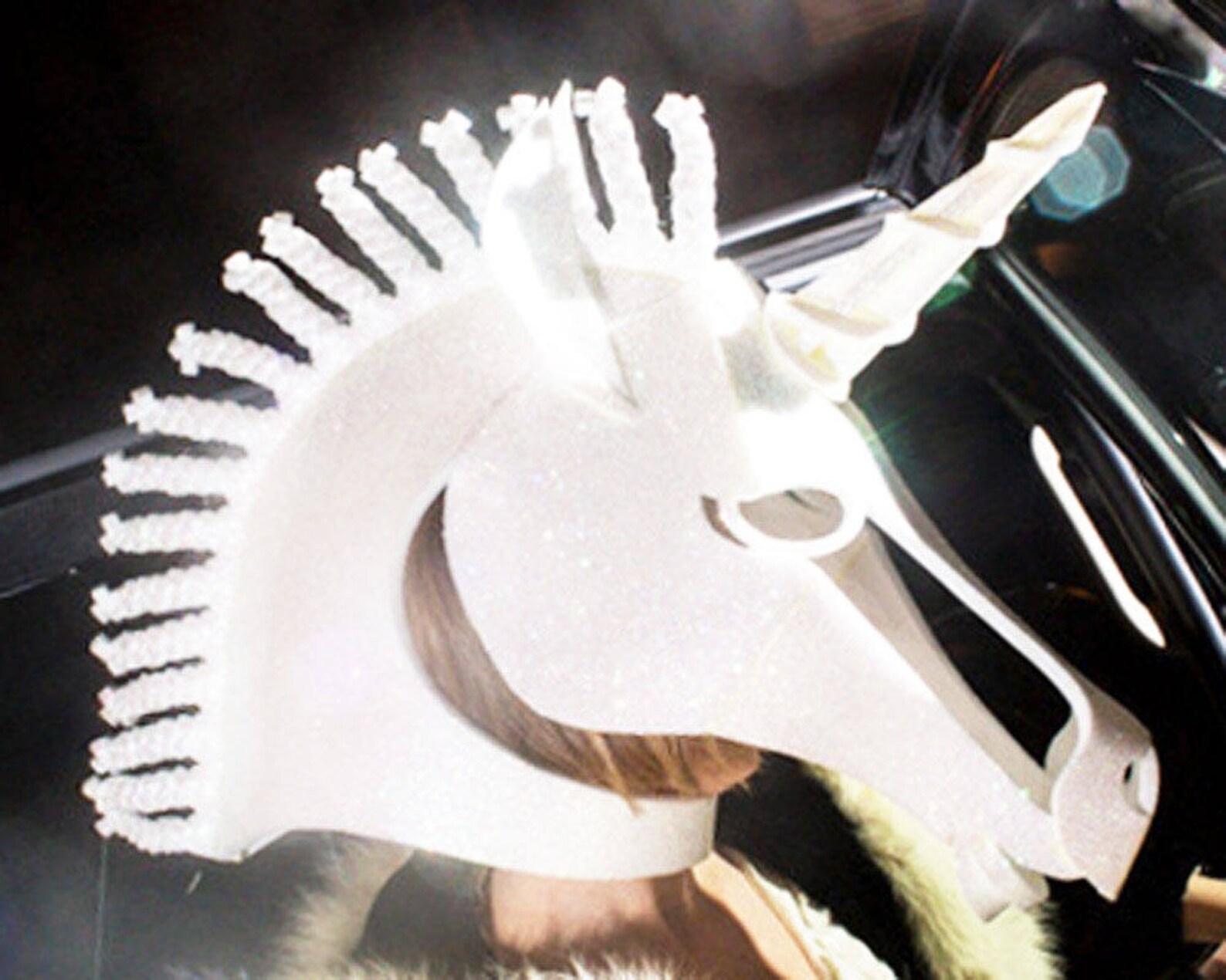 Unicorn Headdress Mask Costume Adult Masquerade Mask AMAZING ...