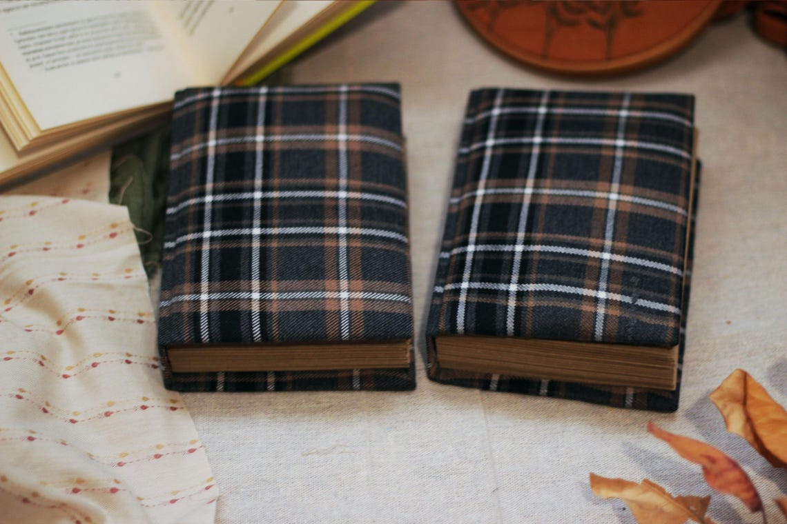 Plaid Grid Notebook – Flannel Style Journal for Cozy Notes - Etsy