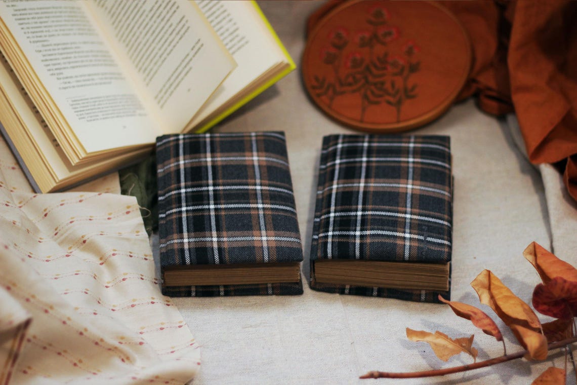 Plaid Grid Notebook – Flannel Style Journal for Cozy Notes - Etsy