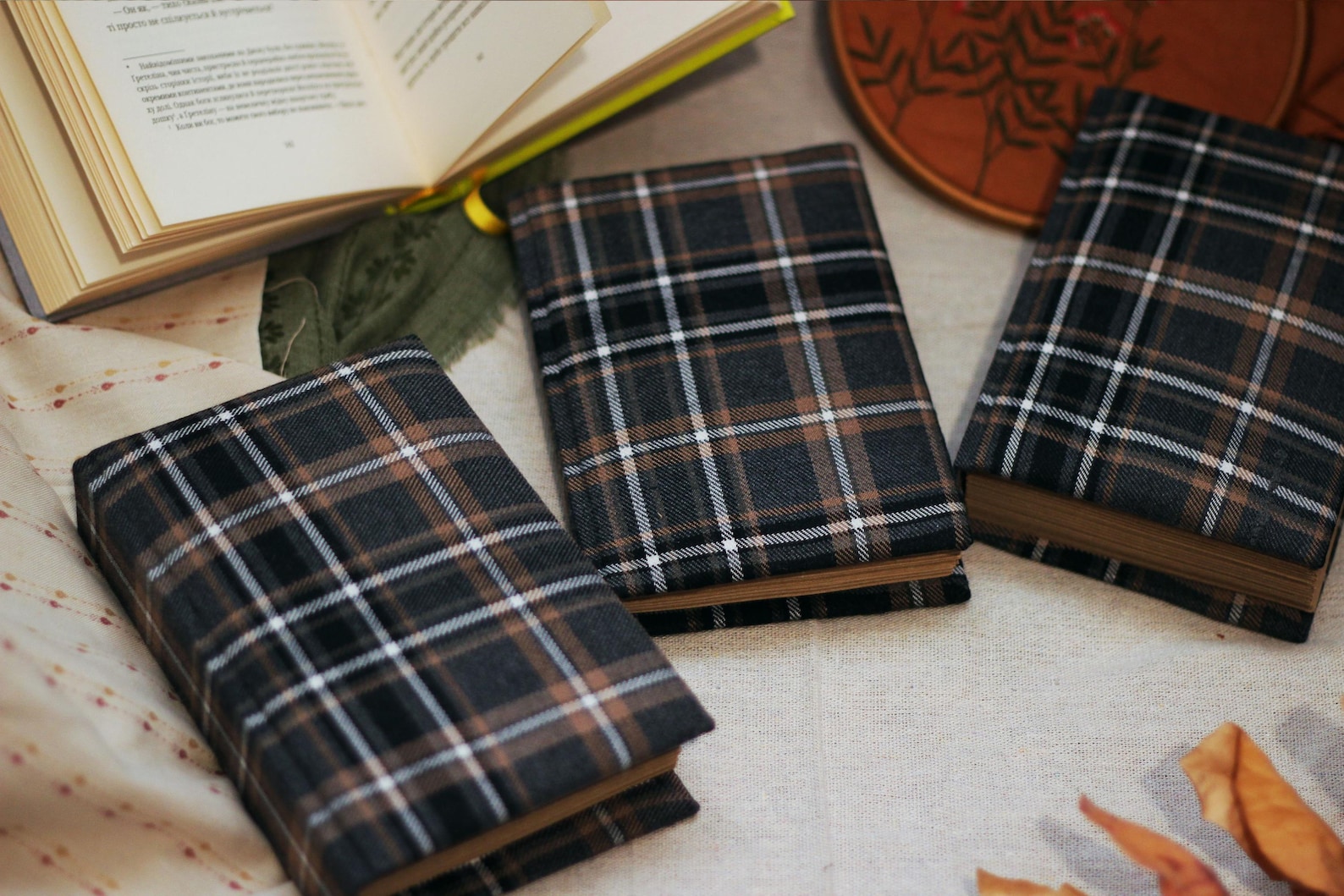Plaid Grid Notebook – Flannel Style Journal for Cozy Notes - Etsy