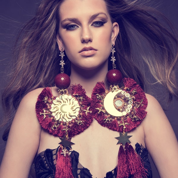 Maroon Flower Ball - Etsy