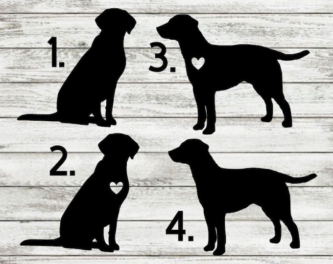 Labrador Retriever Decal | Lab Decal | Lab Mom | Gift for Labrador ...