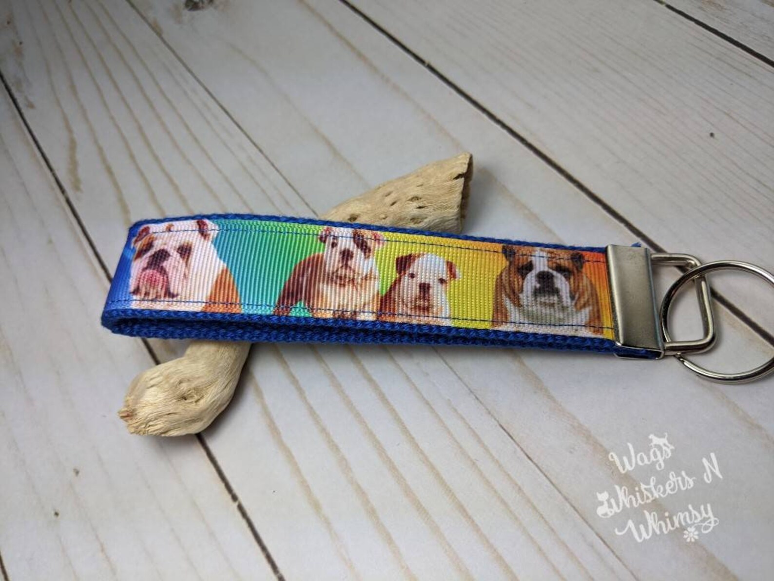 Bulldogs Keychain Keyfob -- Proceeds to Animal Charity - Etsy