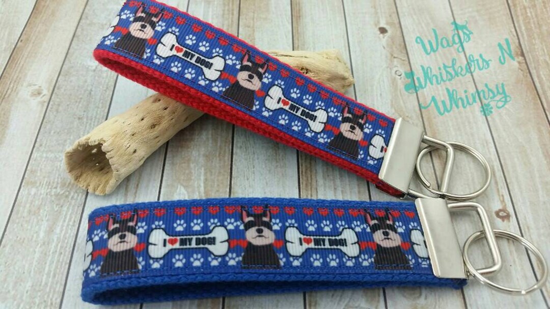 Schnauzer Keychain | Mini Schnauzer Keychain | Giant Schnauzer Keychain ...