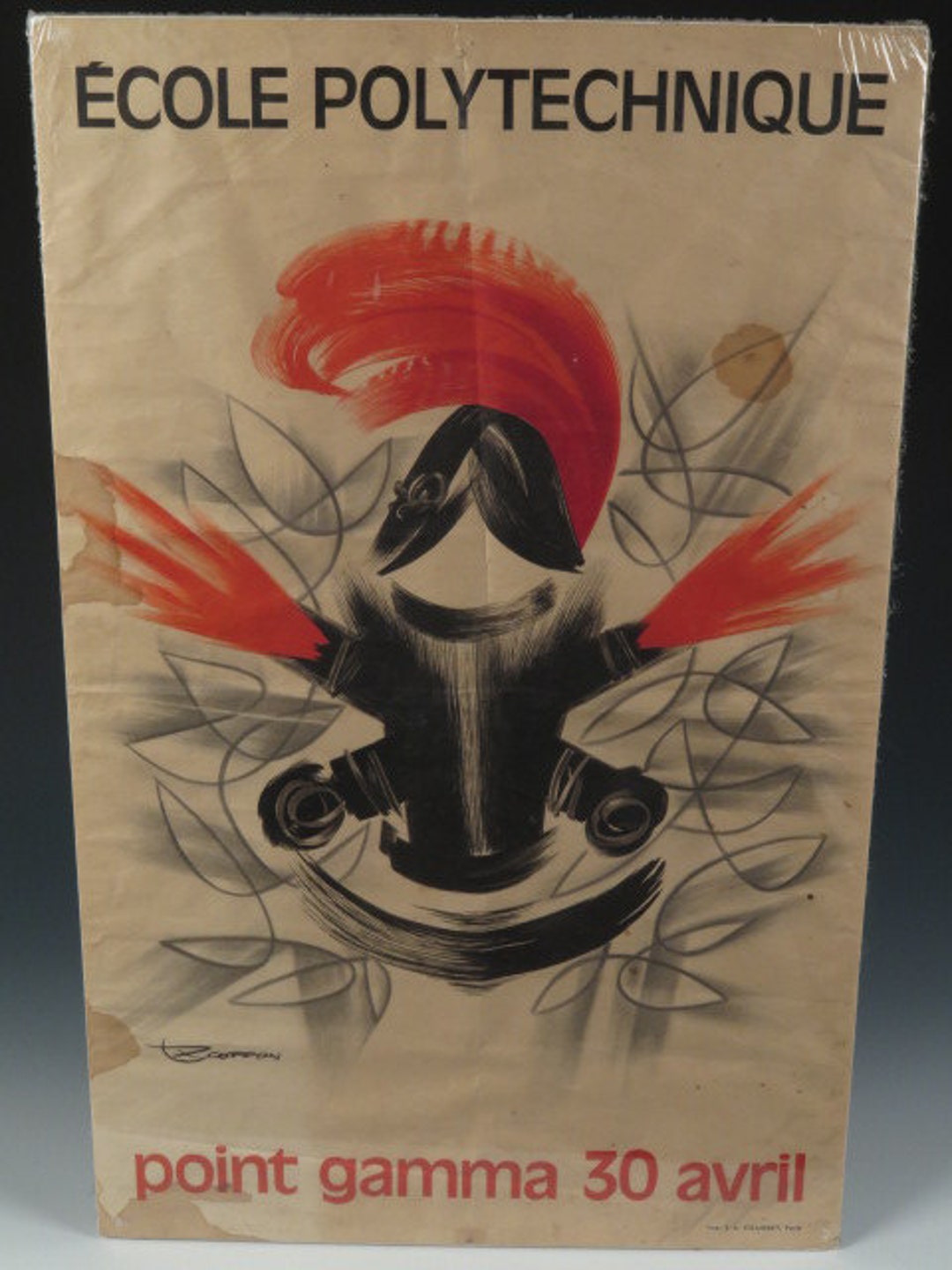 Roger Excoffon Ecole Polytechnique Point Gamma Poster - Etsy