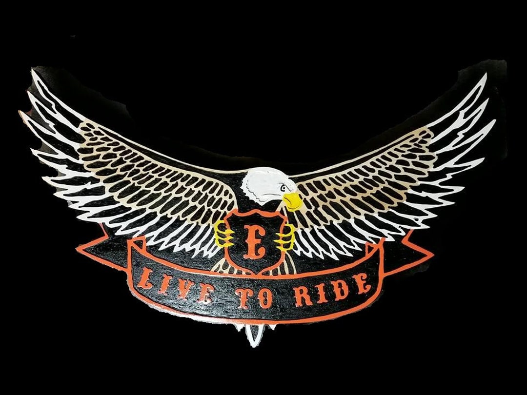Live to Ride Hand Routered Custom Plaque Wall Decor Sign - Etsy