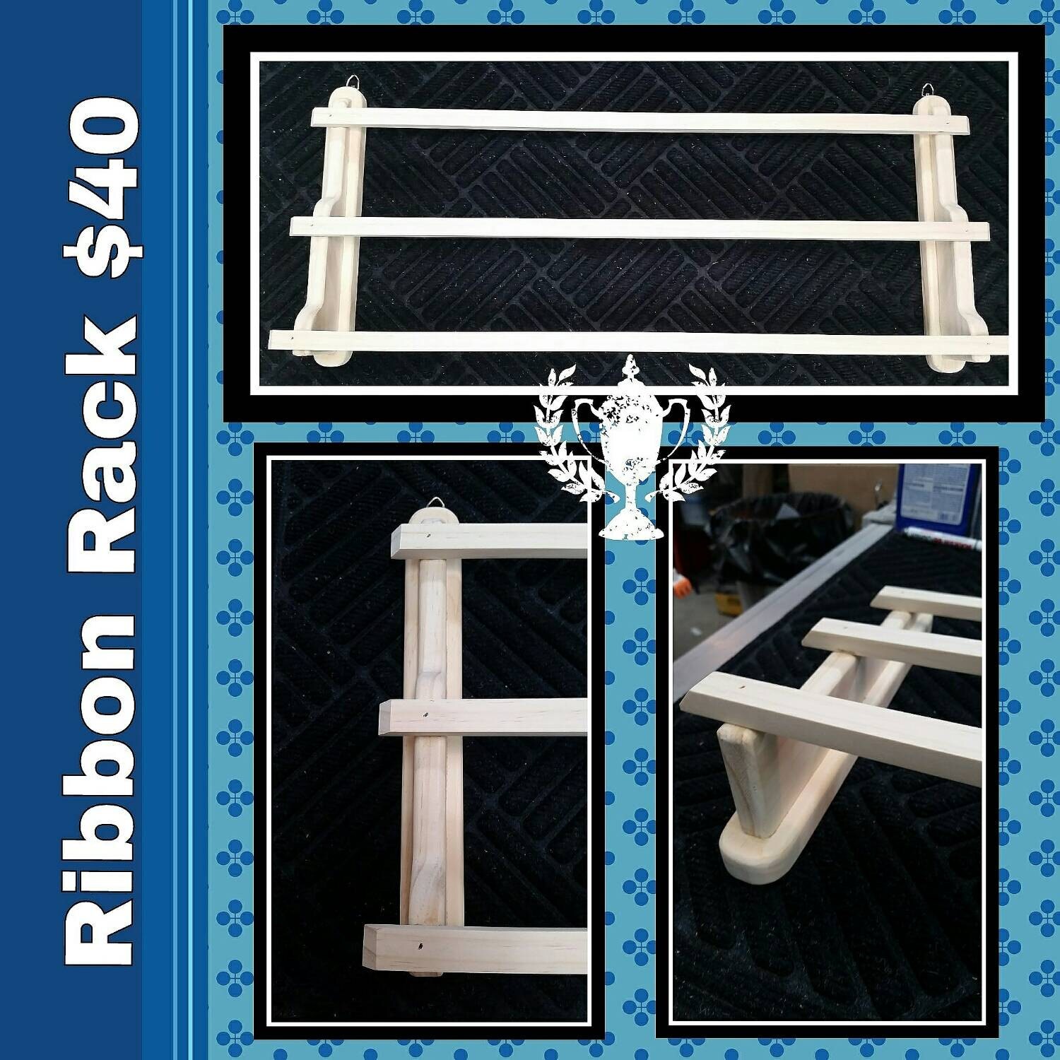 Custom Handmade Ribbon Rack. Perfect Way to Display Your Precious ...