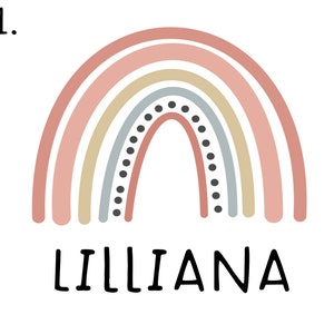 Rainbow Name Sign Nursery Sign Little Girl Personalized Name Sign Room ...