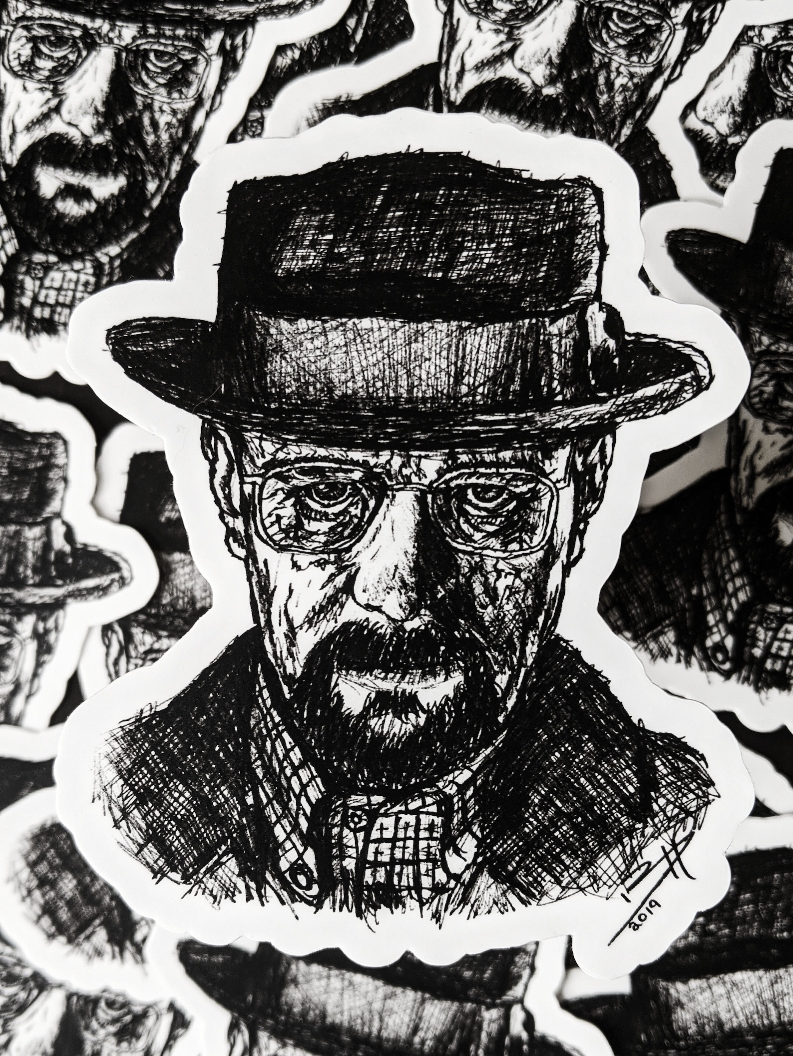 Heisenberg Vinyl Sticker - Etsy