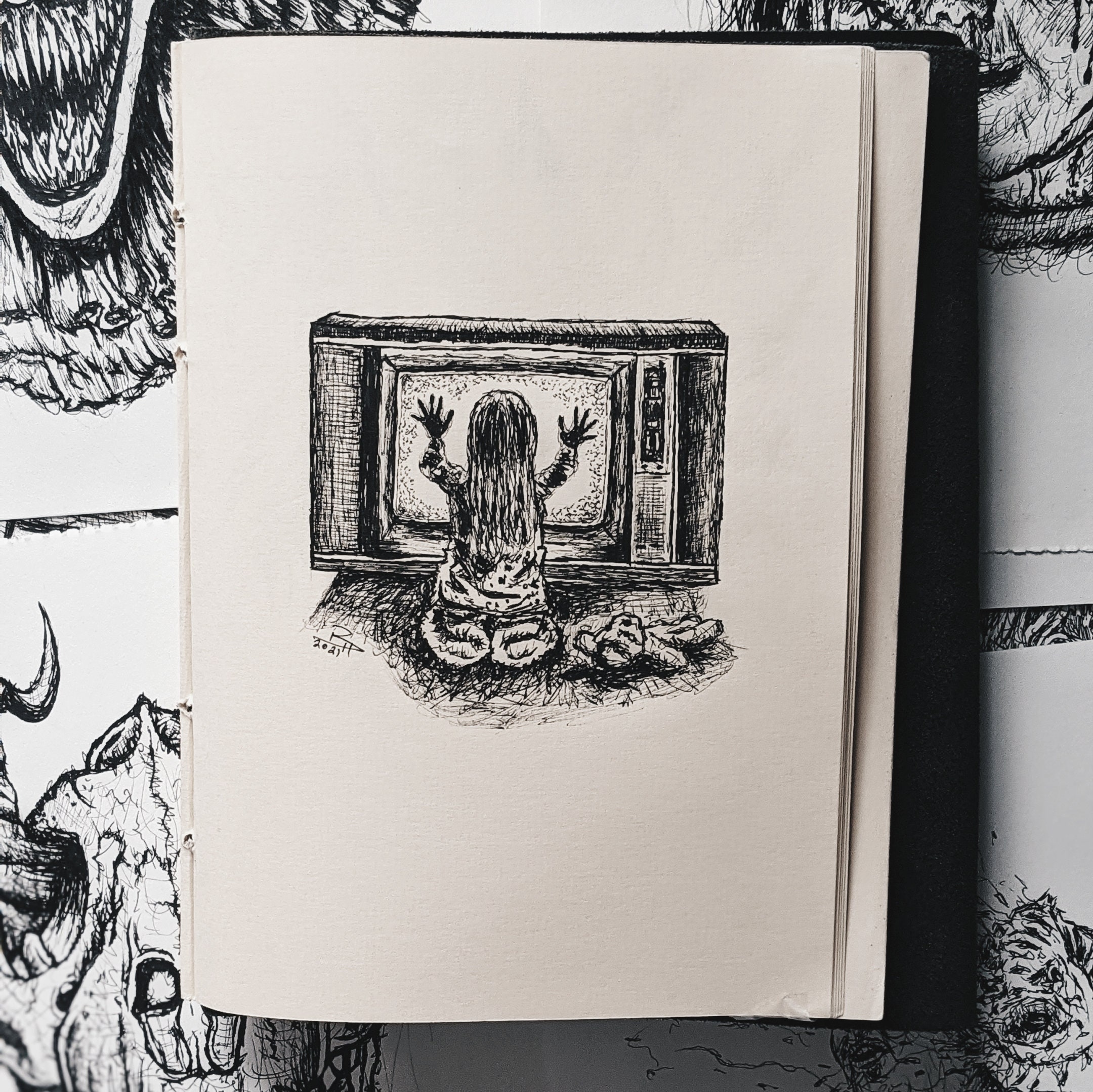 The Poltergeist Vinyl Sticker - Etsy