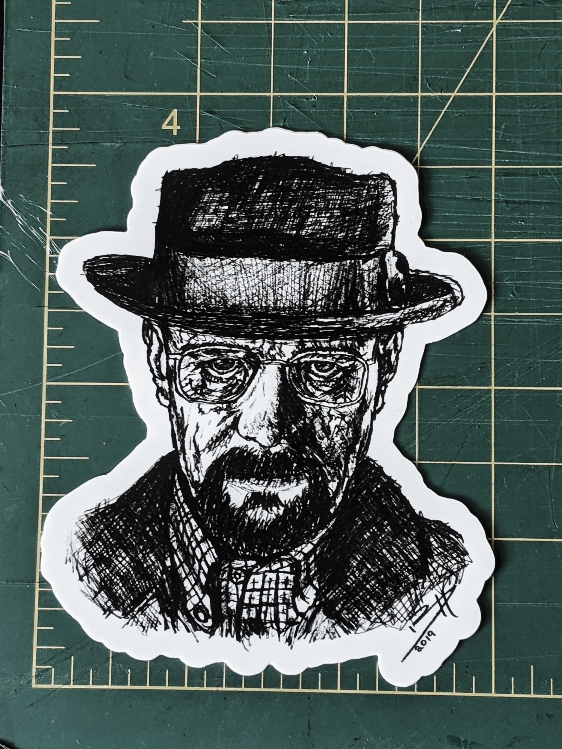 Heisenberg Vinyl Sticker - Etsy