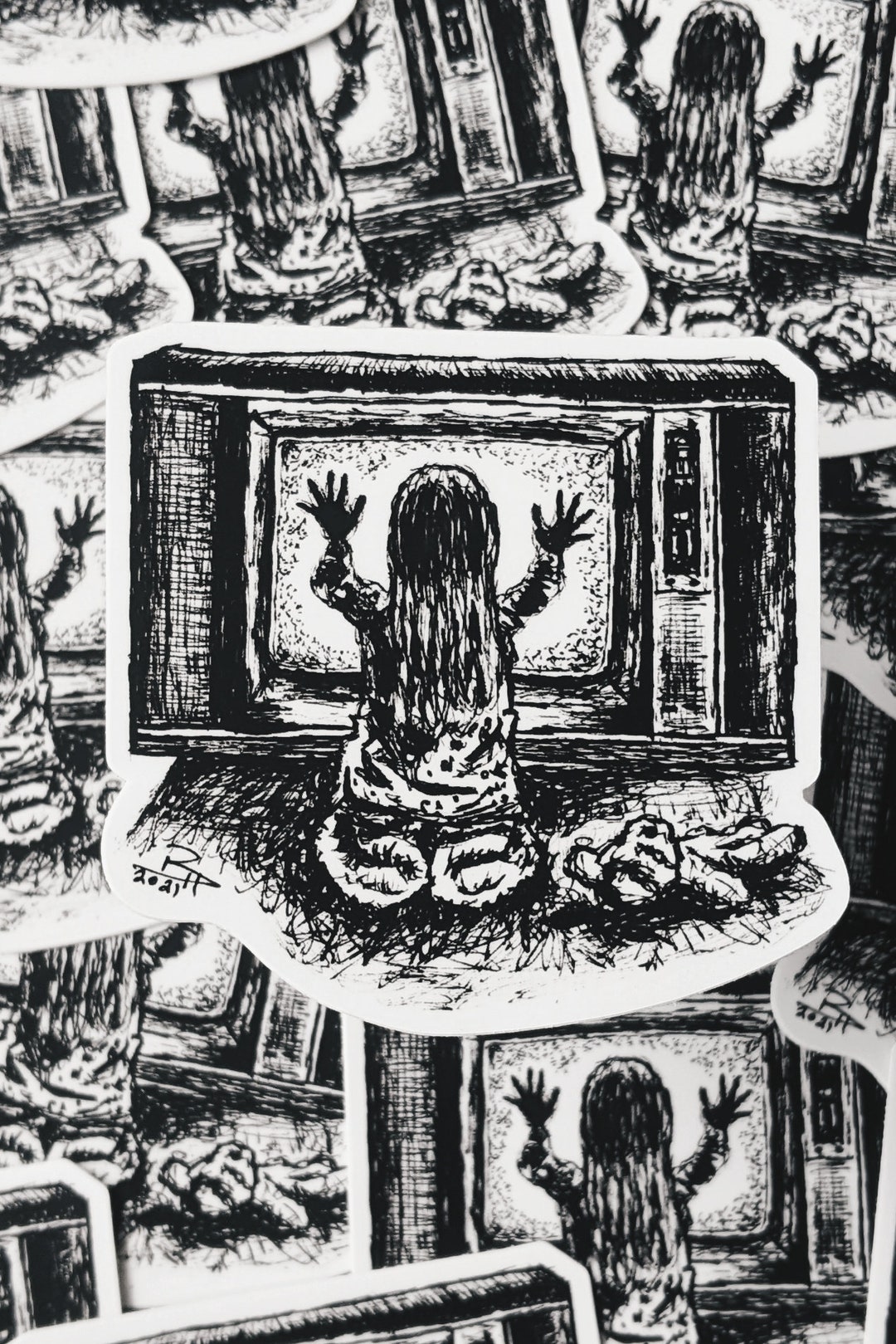 The Poltergeist Vinyl Sticker - Etsy