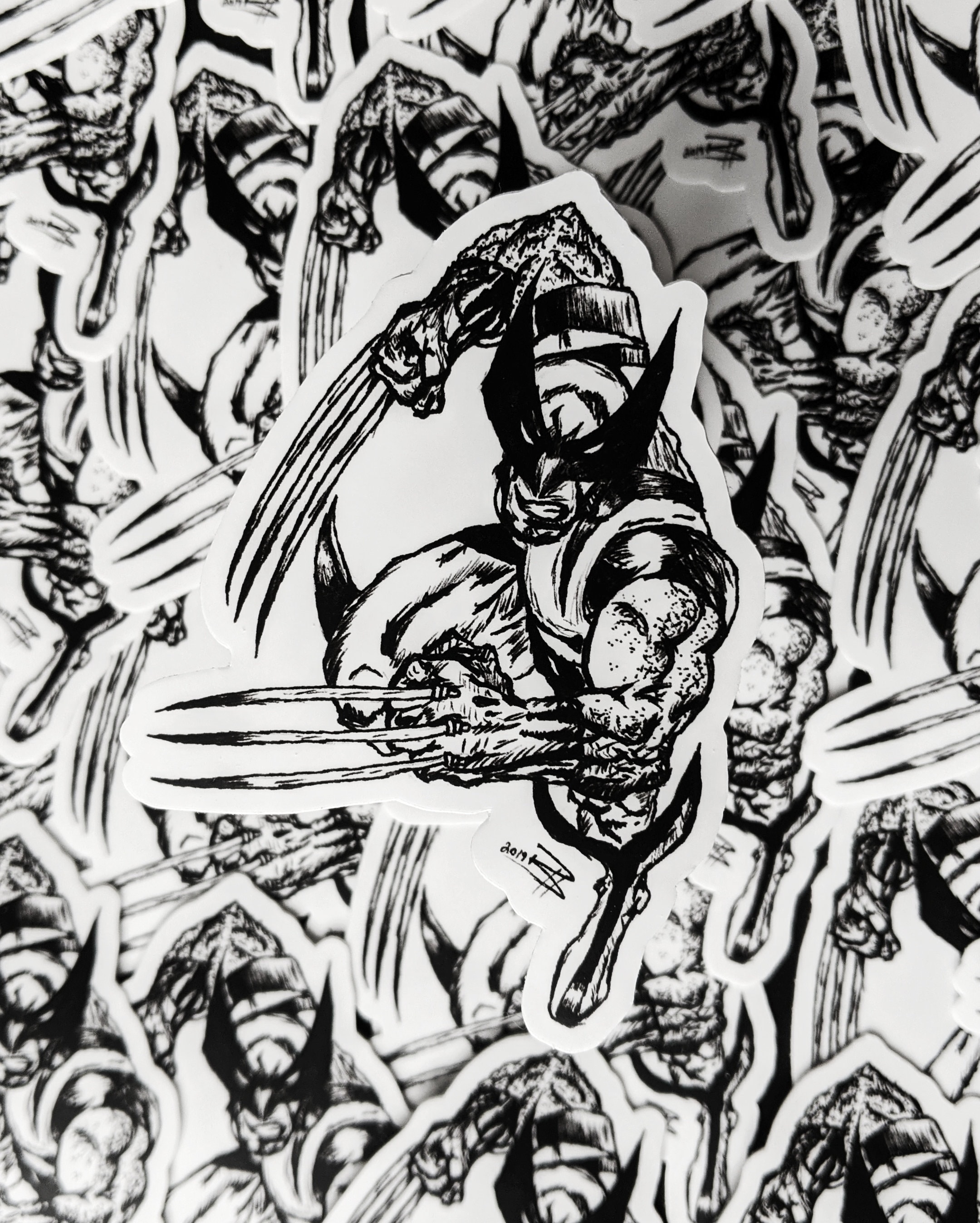 Wolverine Vinyl Sticker - Etsy