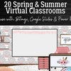 Spring Farmhouse Bitmoji Virtual Classroom Background Template PNG ...